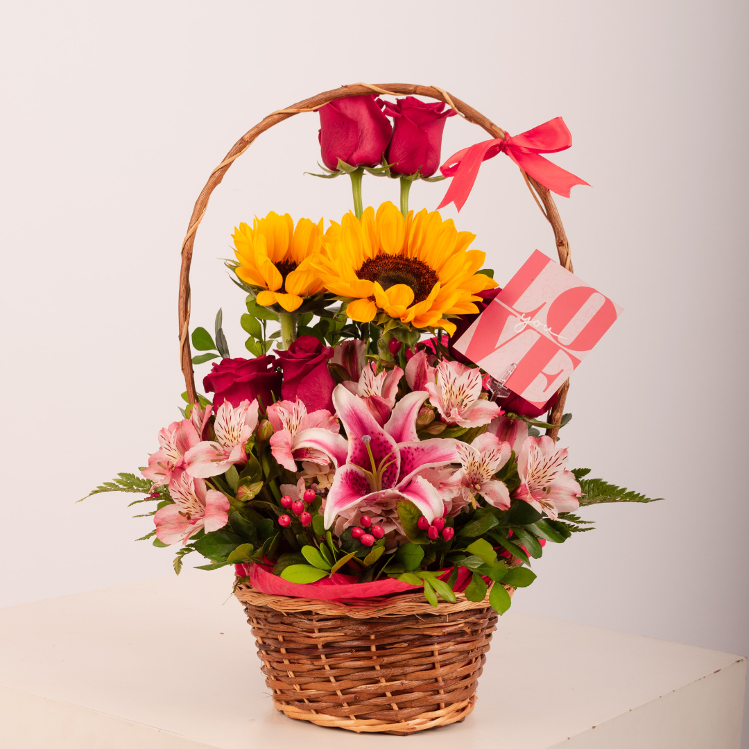 Canasta Mi Compañera – La Clementina Floristería